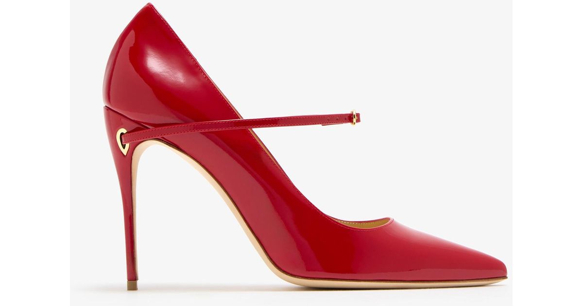 Jennifer Chamandi Lorenzo 105 Pumps in Red | Lyst