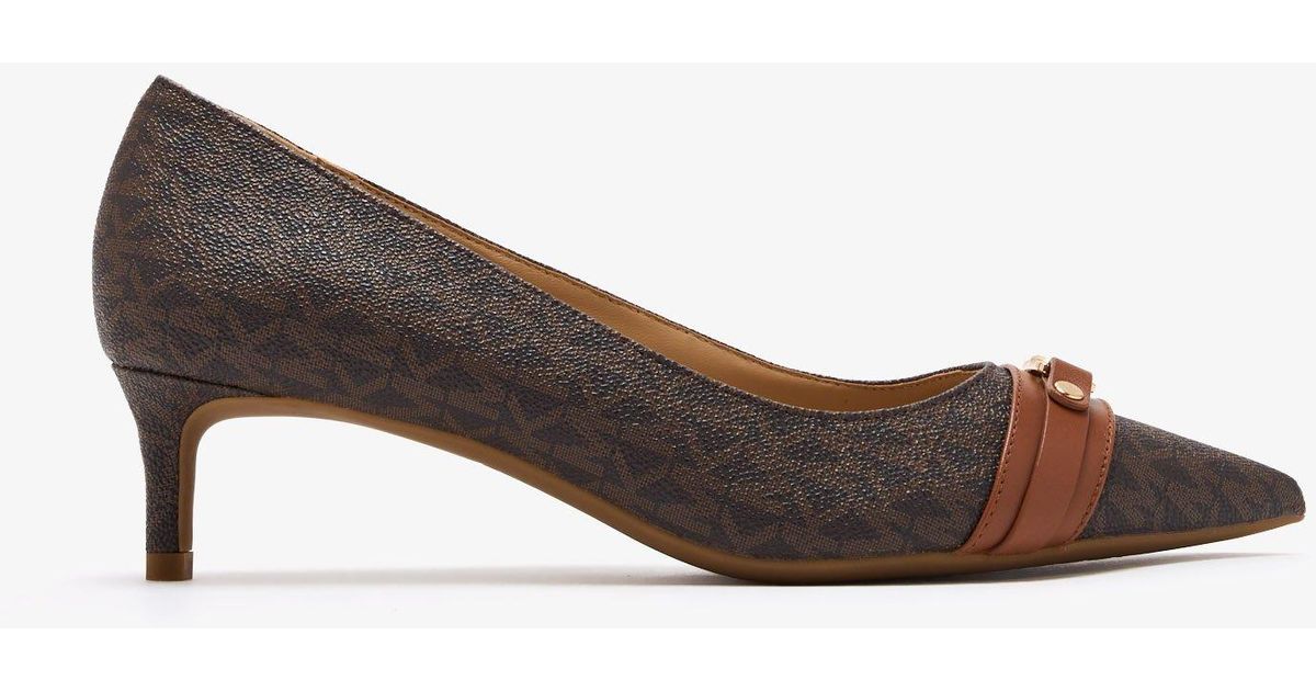 Michael Kors Mandy Flex Pumps in Brown | Lyst