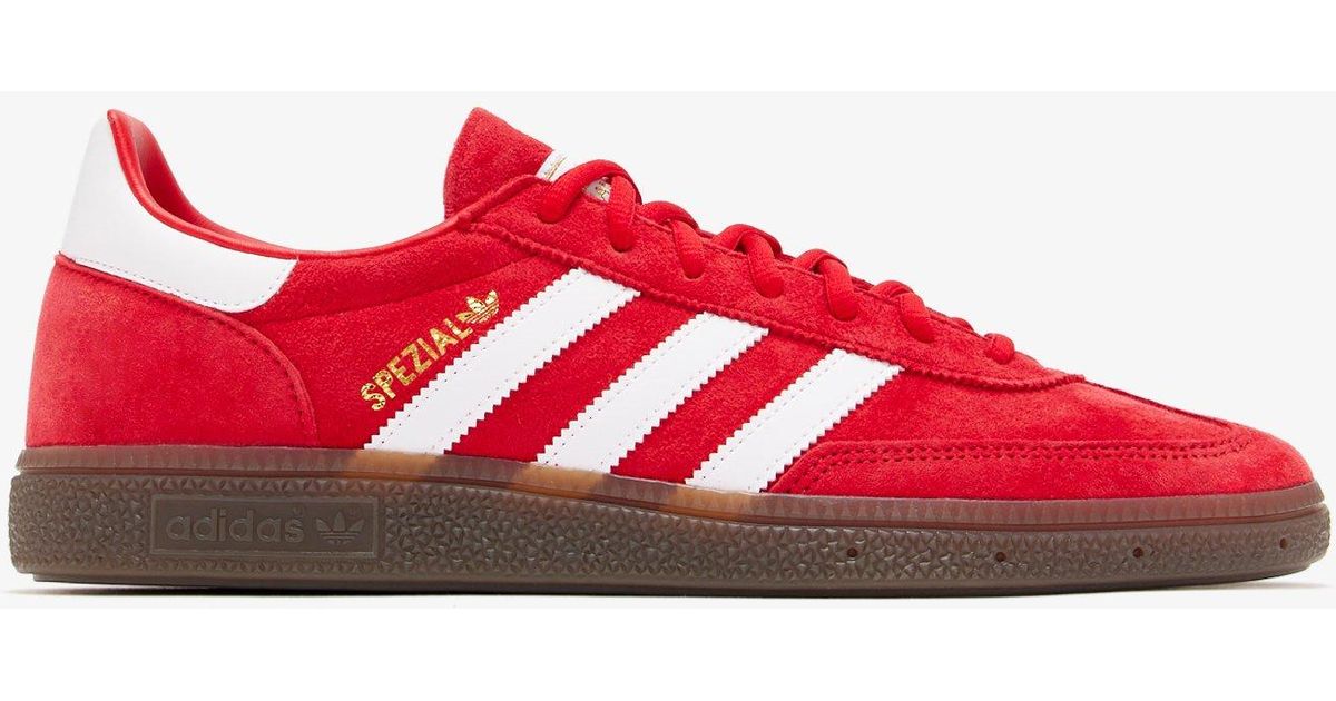 adidas Handball Spezial Sneakers in Red | Lyst
