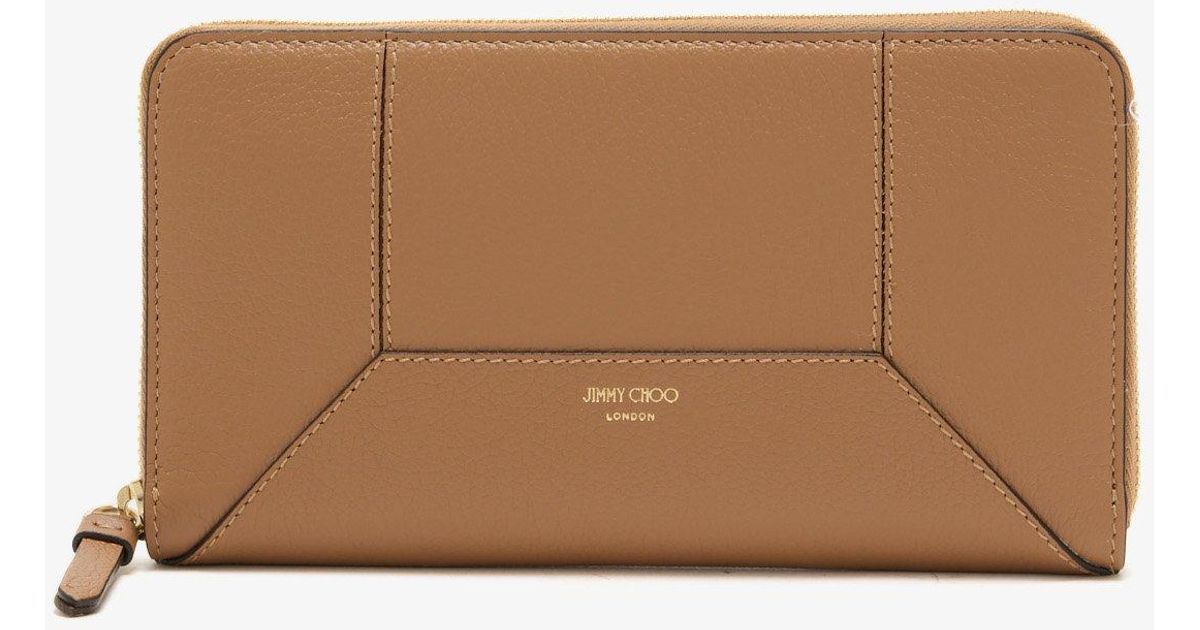 Jimmy Choo Dm Pippa Long Wallet in White | Lyst
