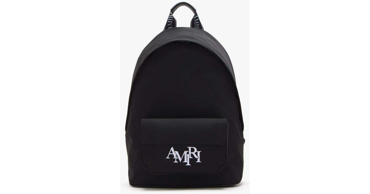Amiri Staggered Backpack in Black for Men | Lyst