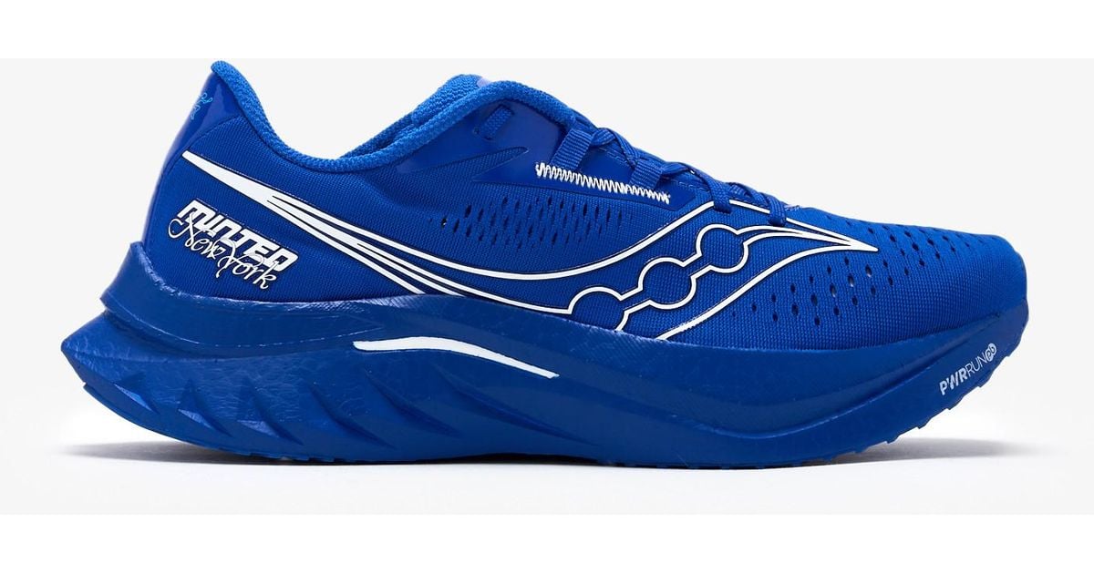 Saucony X Minted New York Endorphin Speed 4 Sneakers in Blue for Men | Lyst