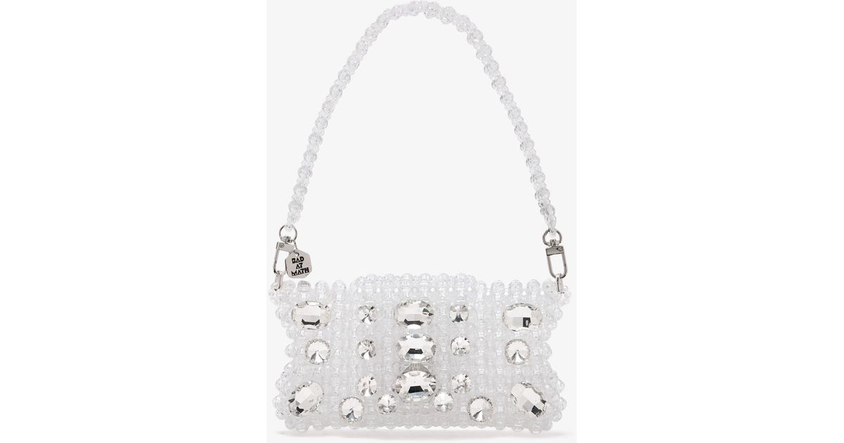 BAD AT MATH Chiara Bag in White | Lyst