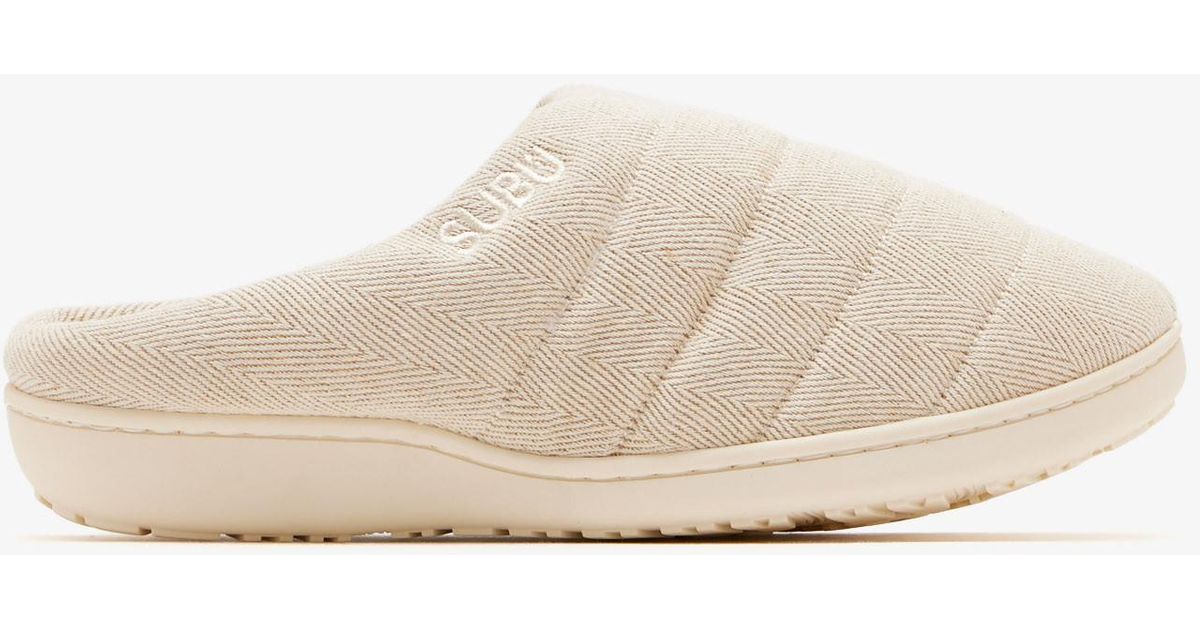 SUBU Dots Slippers in Natural | Lyst