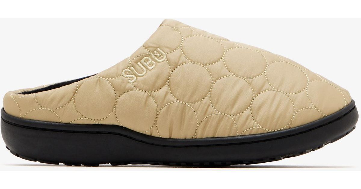 SUBU Circle Slippers in White | Lyst