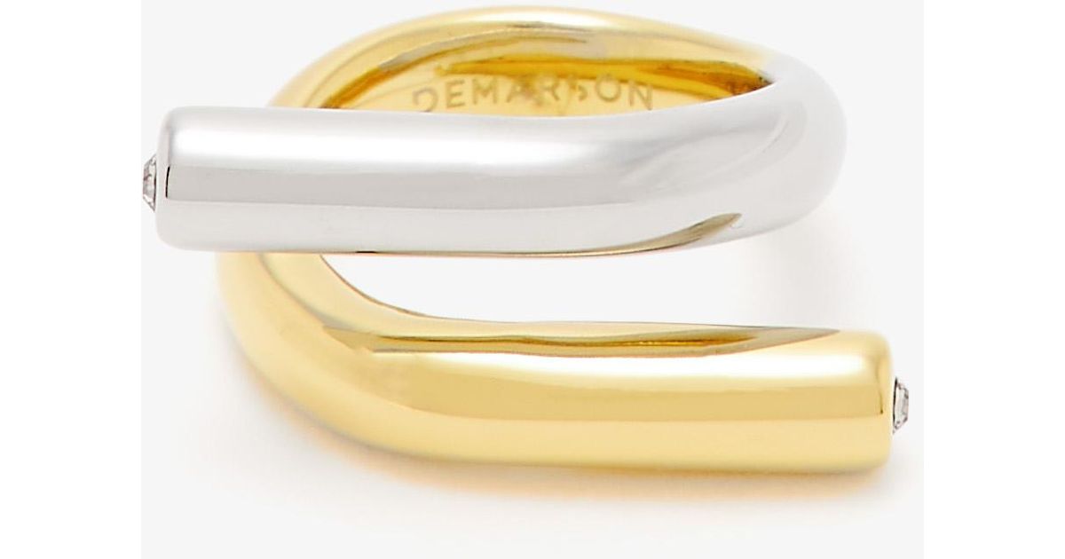 DEMARSON Ana Ring in Metallic | Lyst