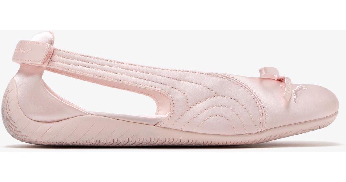Balenciaga X Puma Speedcat Ballerinas in Pink | Lyst