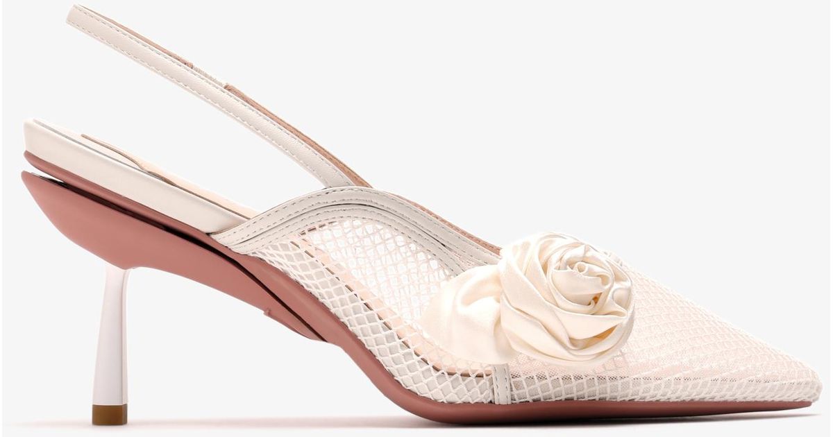 VICE VERSA Blossom Convertible Pumps in Pink | Lyst