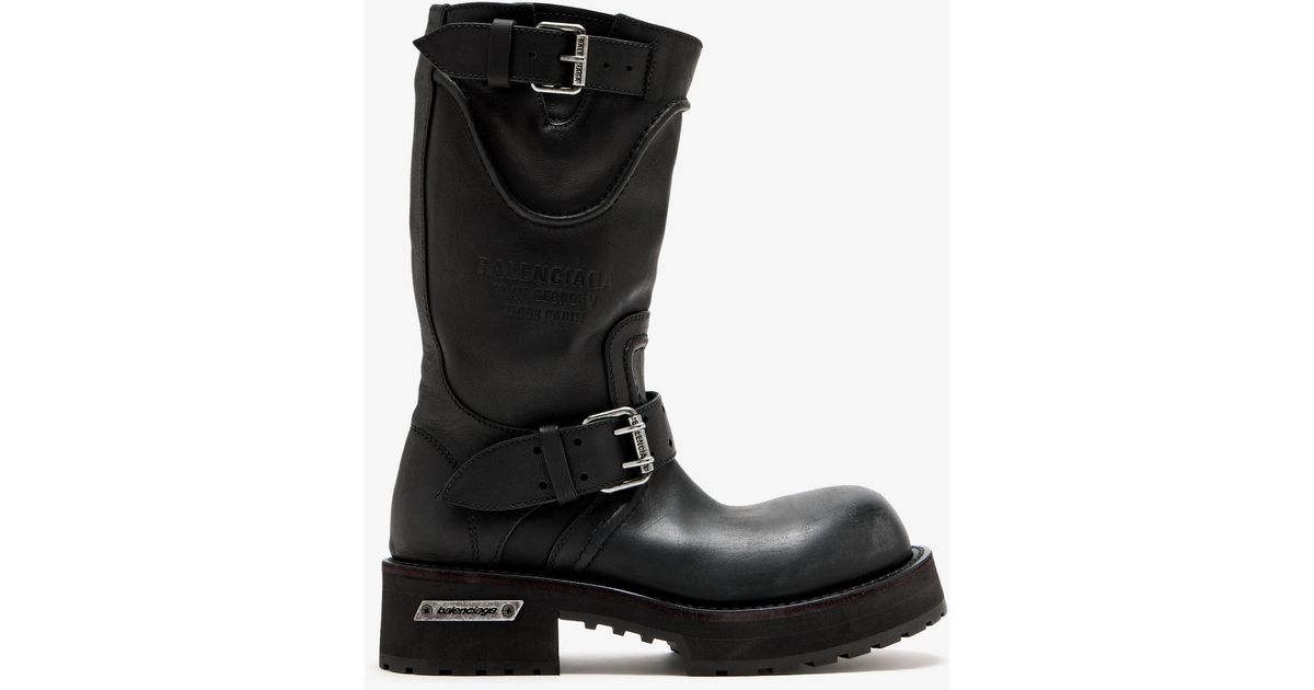 Balenciaga Venom Boots in Black | Lyst