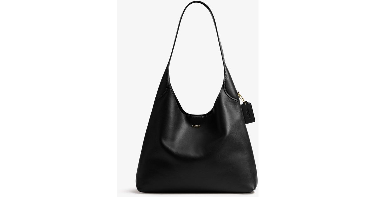 COACH Brooklyn 34 Shoulder Bag in Black | Lyst