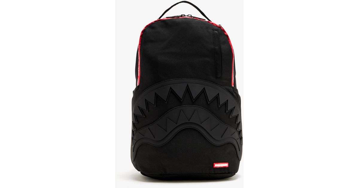 Sprayground Zipper Shark Dlx Backpack in Black for Men | Lyst