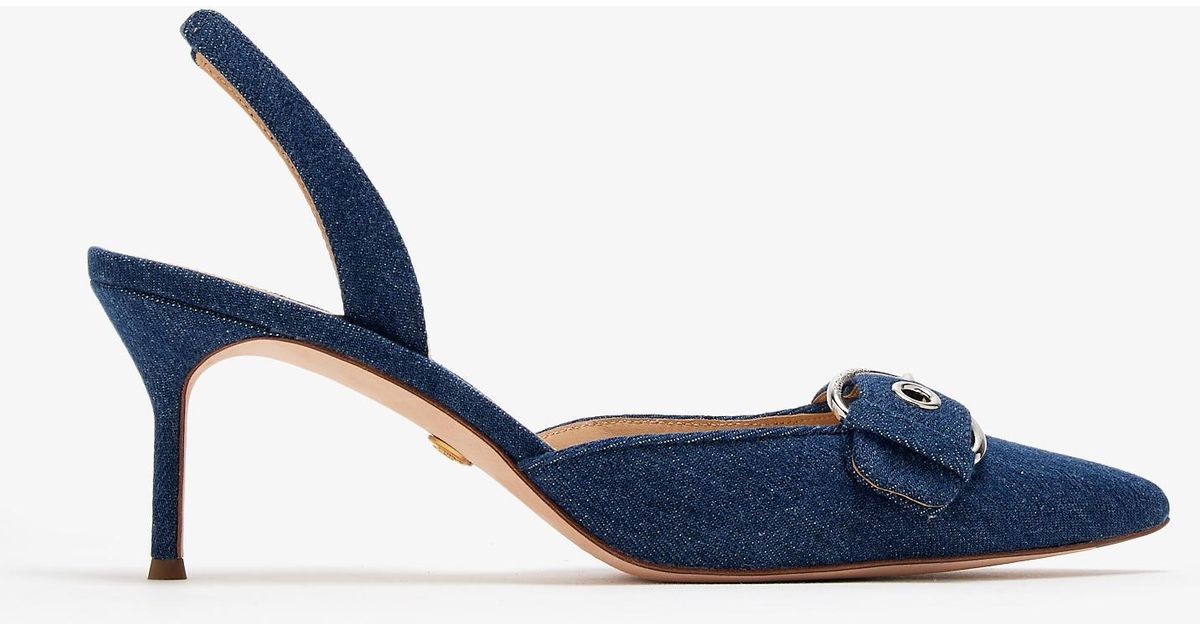 Veronica Beard Roxy Slingback Pumps in Blue | Lyst