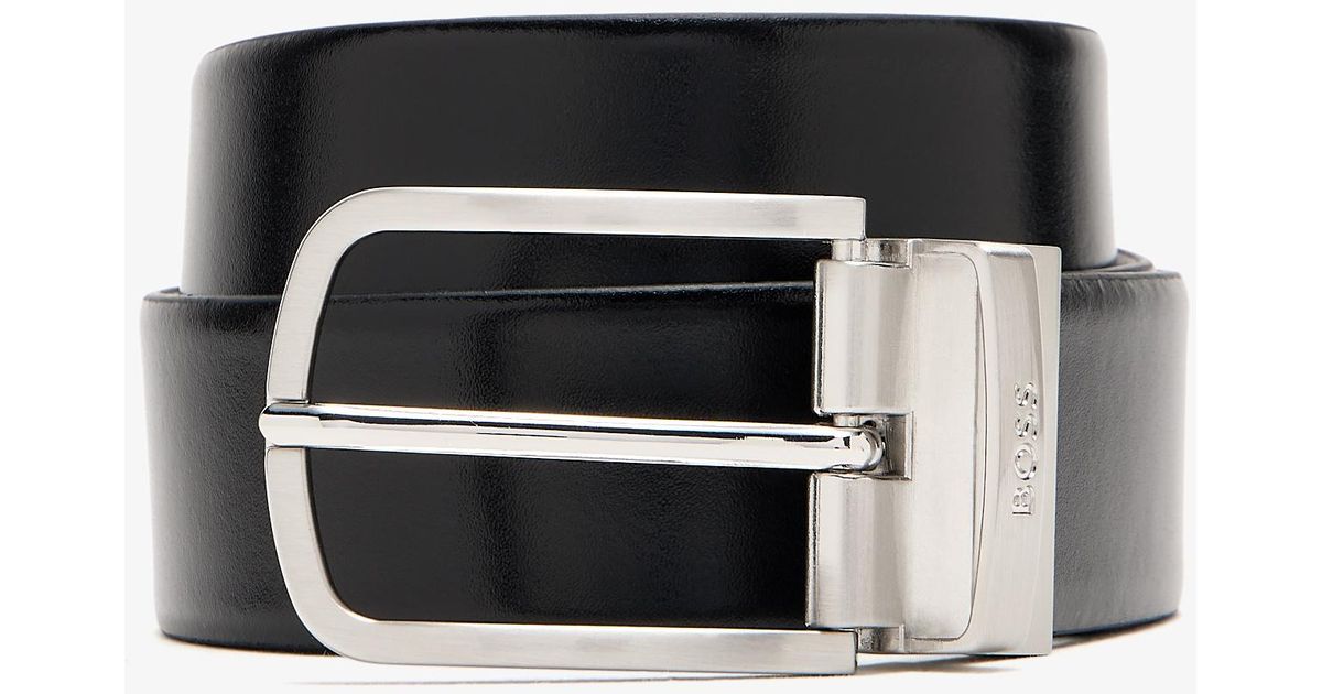 BOSS Owen Belt in Black for Men | Lyst