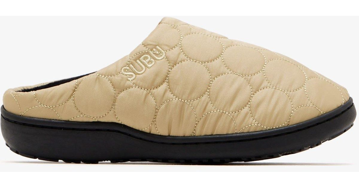 SUBU Circle Slippers in White | Lyst