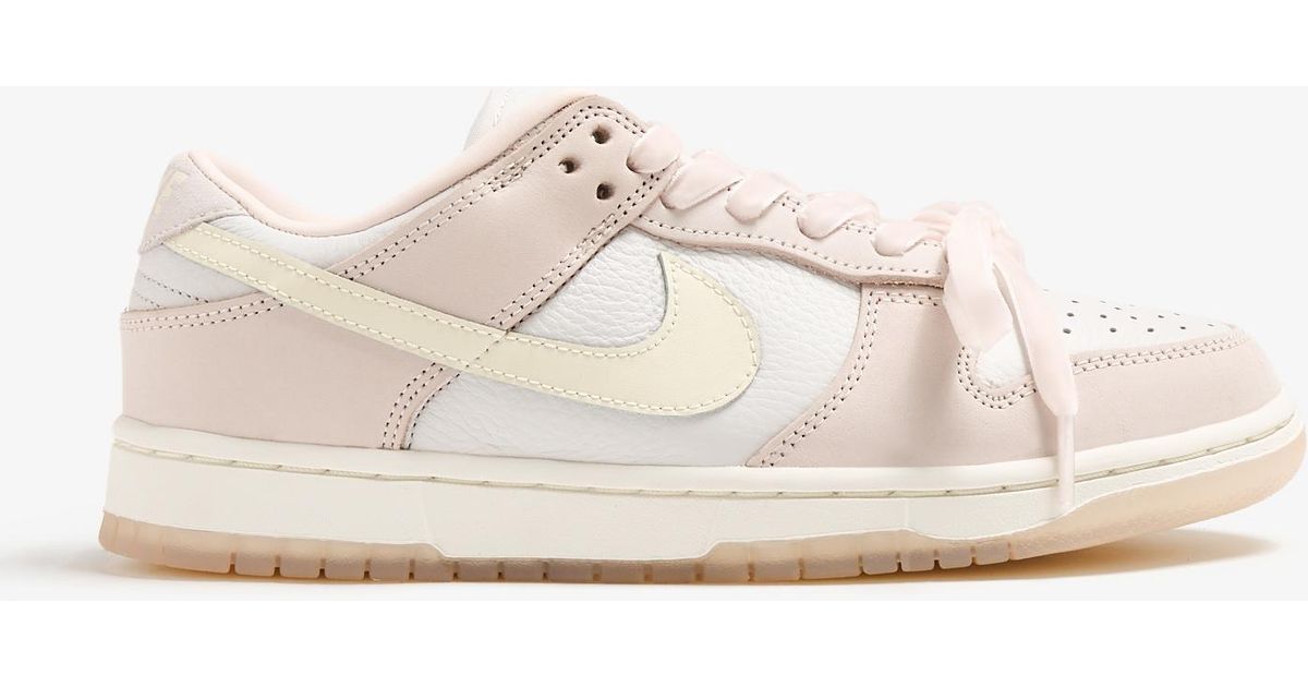 Nike Dunk Low Prm 'Light Soft' Sneakers in White | Lyst