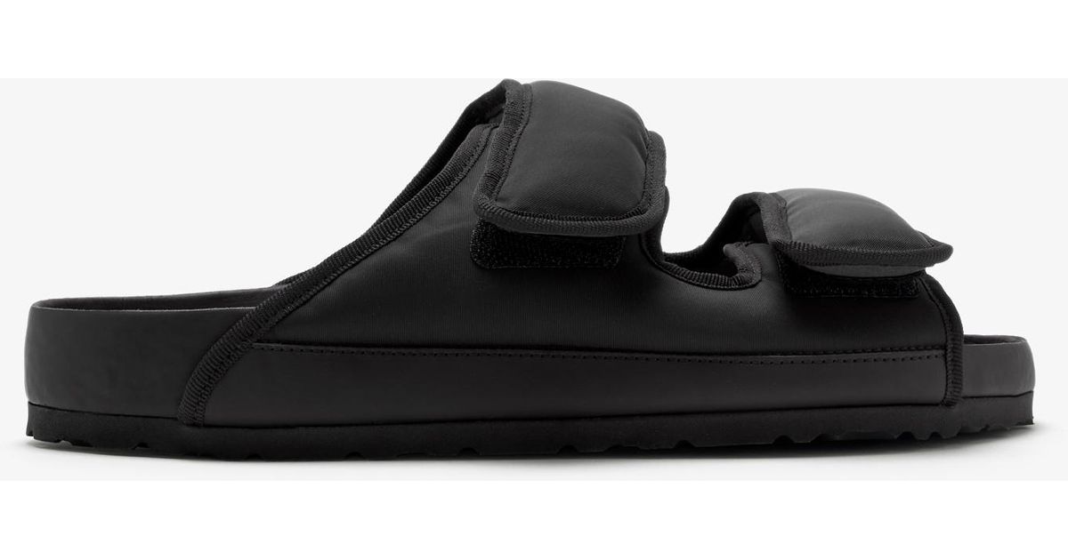 Birkenstock Arizona Cosny Narrow-Width Sandals in Black | Lyst