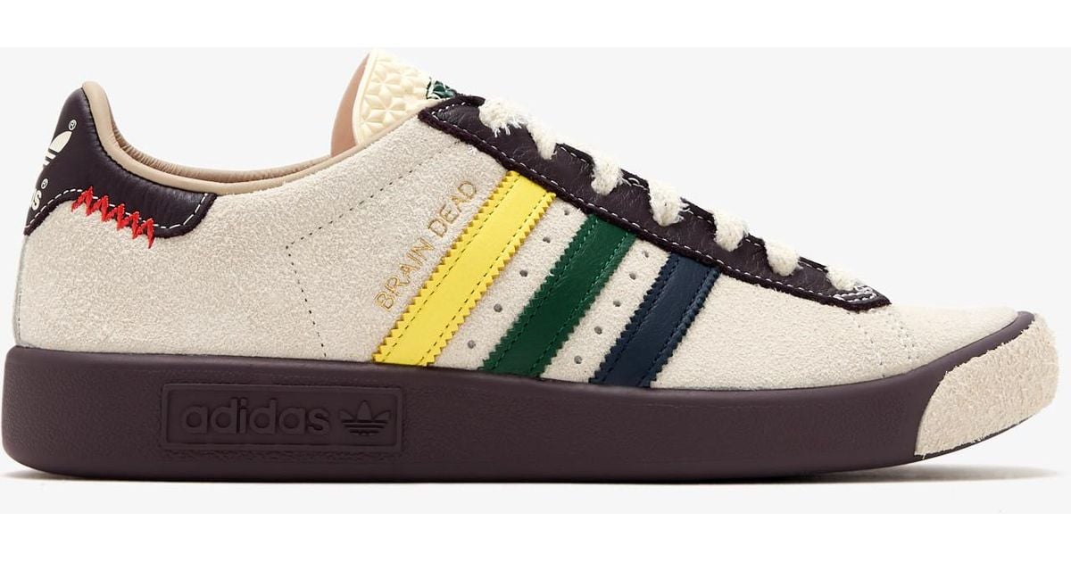adidas X Brain Dead Forest Hills Sneakers in Natural | Lyst