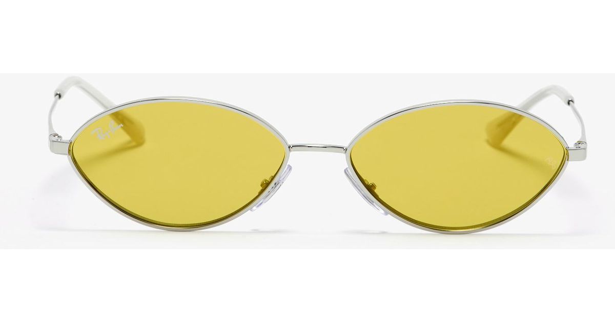 Ray-Ban Kai Bio-Based Sunglasses in Yellow | Lyst