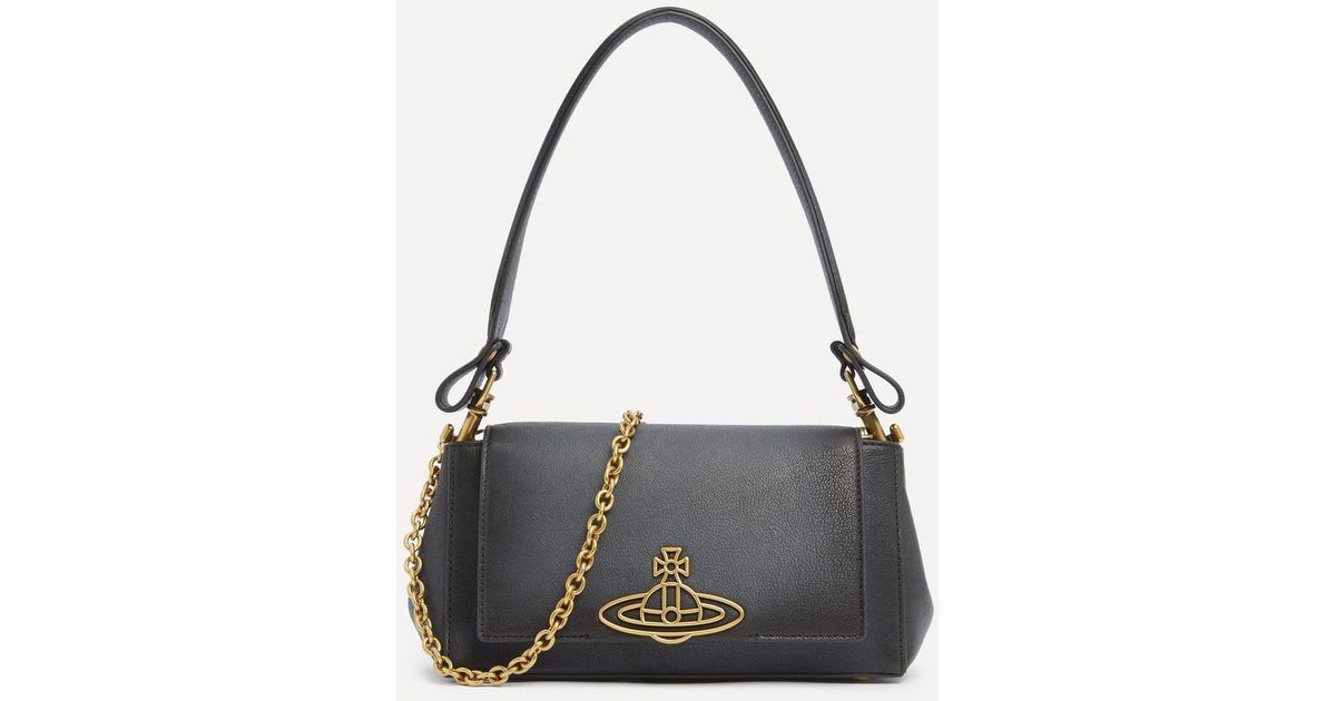 Vivienne Westwood Medium Hazel Handbag in Black | Lyst