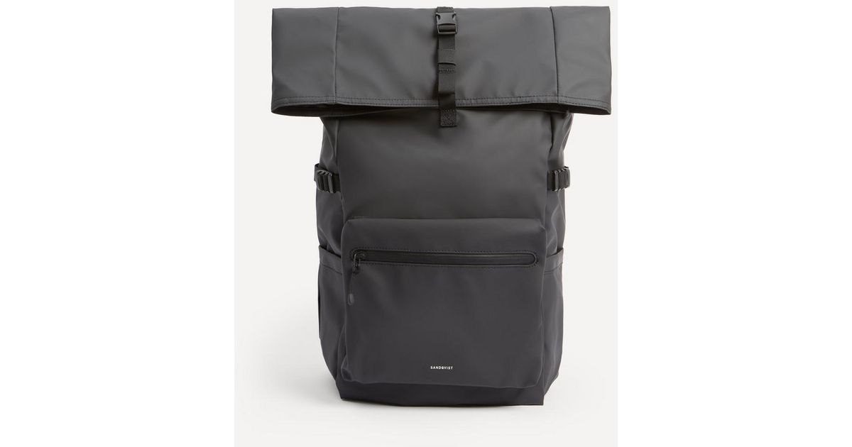 Sandqvist Stream Rolltop Backpack L in Gray for Men | Lyst