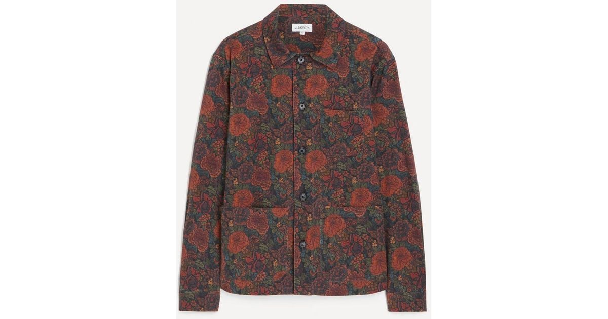 Liberty Chore Jacket in Brown for Men | Lyst UK