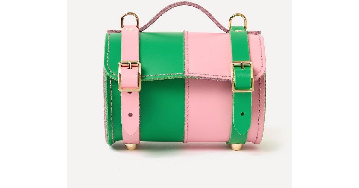 Cambridge Satchel Company Micro Bowls Cross-Body Bag in Green | Lyst