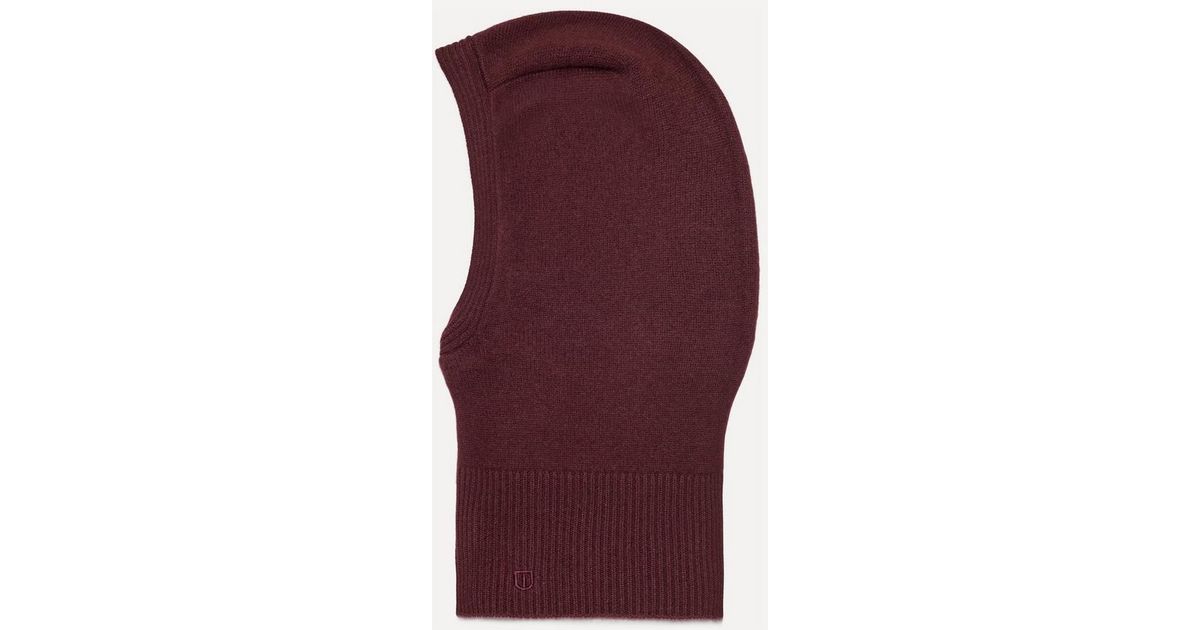 THE UNIFORM The Hood Balaclava in Purple | Lyst