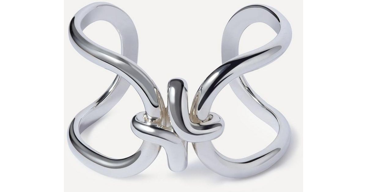Annoushka Sterling Knuckle Cuff Bracelet in Metallic | Lyst UK
