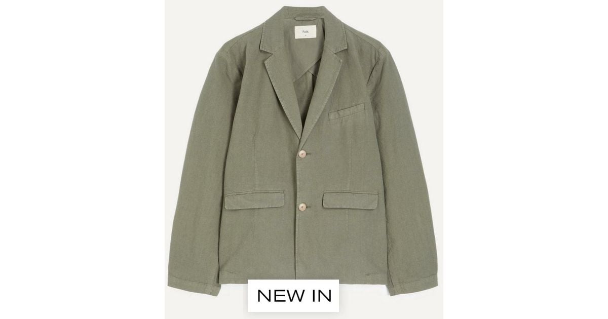 Folk Lunar Blazer in Green for Men | Lyst