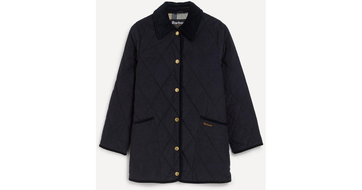 Barbour Cornelia Quilted Jacket in Blue | Lyst