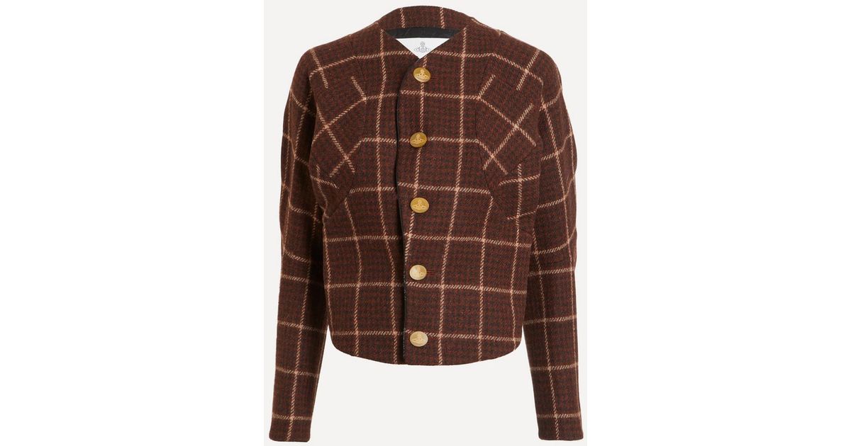 Vivienne Westwood Pourpoint Jacket in Brown | Lyst UK