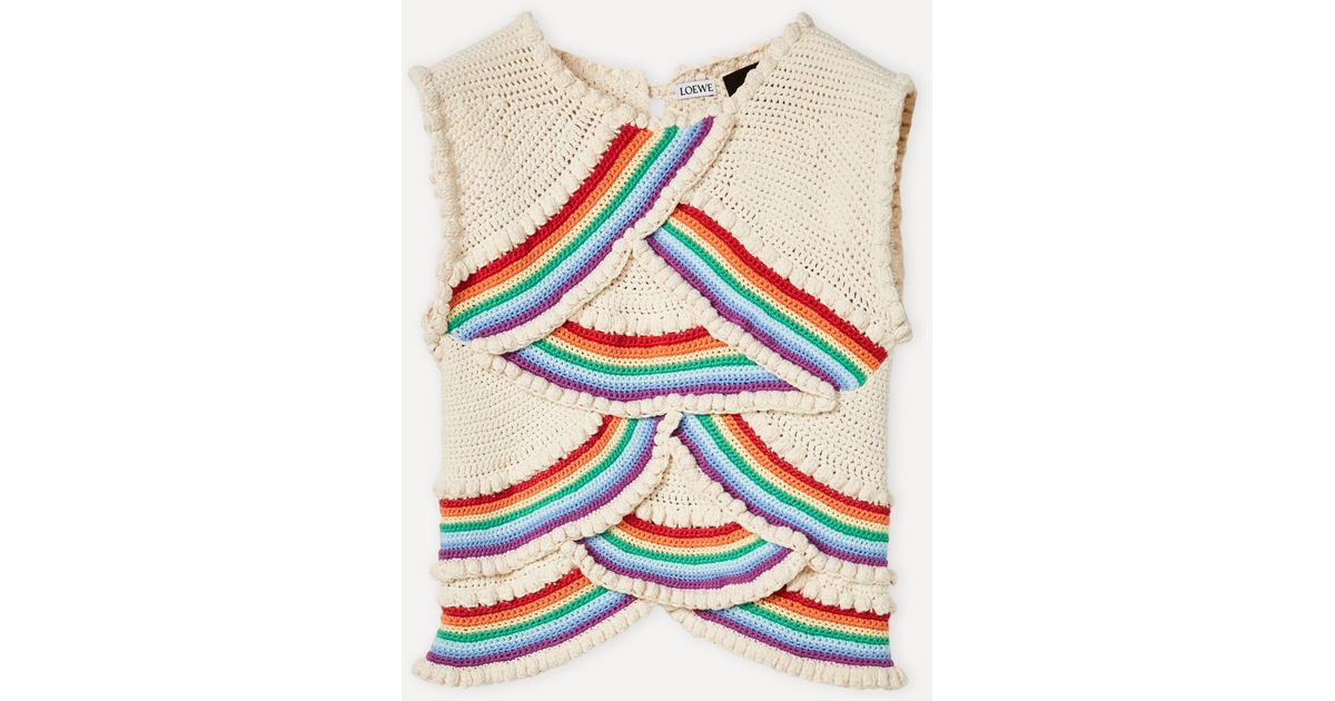 Loewe Cotton X Paula's Ibiza Crochet Top | Lyst