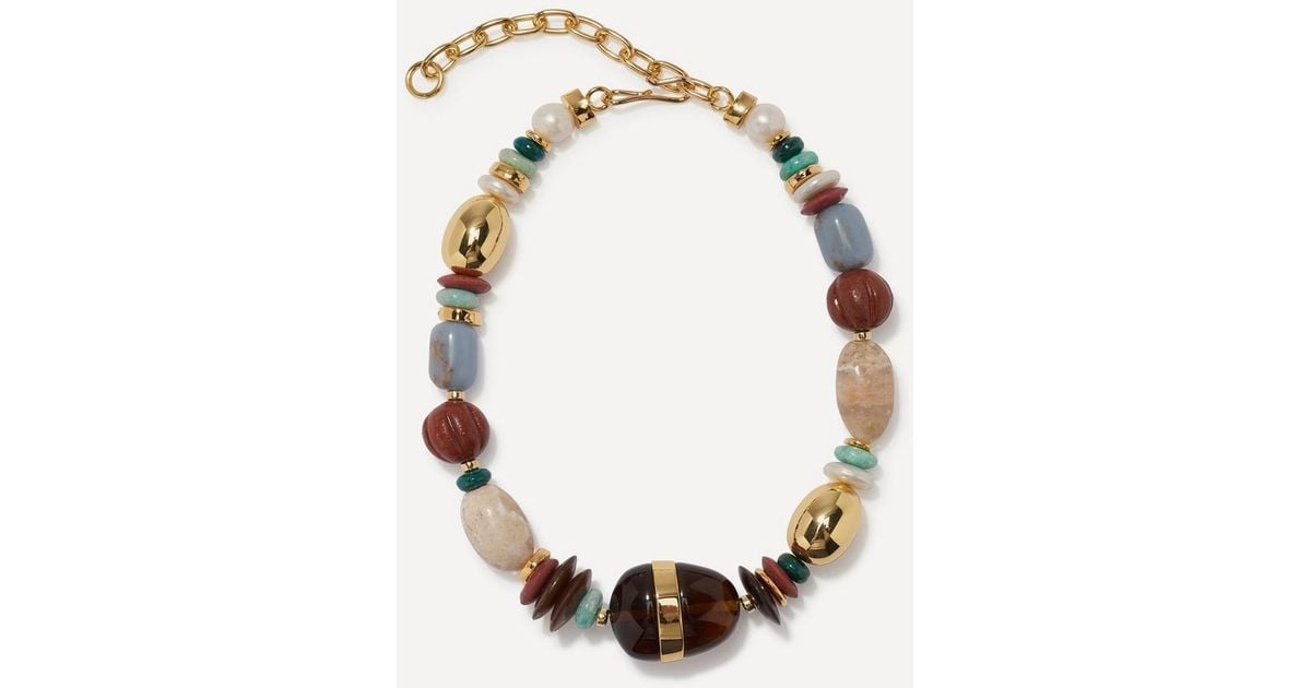 Lizzie Fortunato Plated Kona Collar Necklace in Metallic | Lyst UK