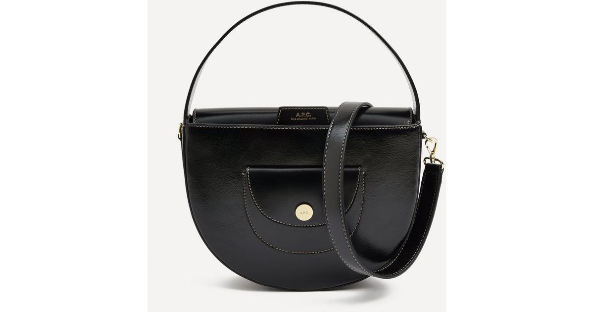 A.P.C. Sac Small Pocket Bag in Black | Lyst