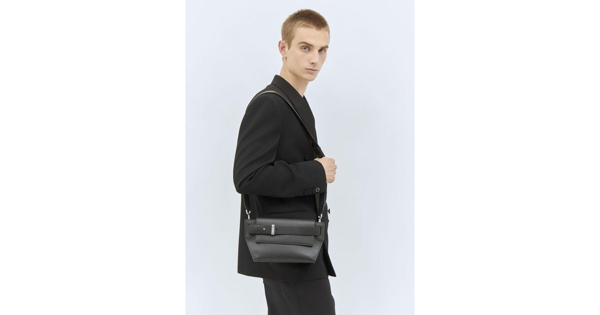Jacquemus Capri Messenger Shoulder Bag in Black for Men | Lyst