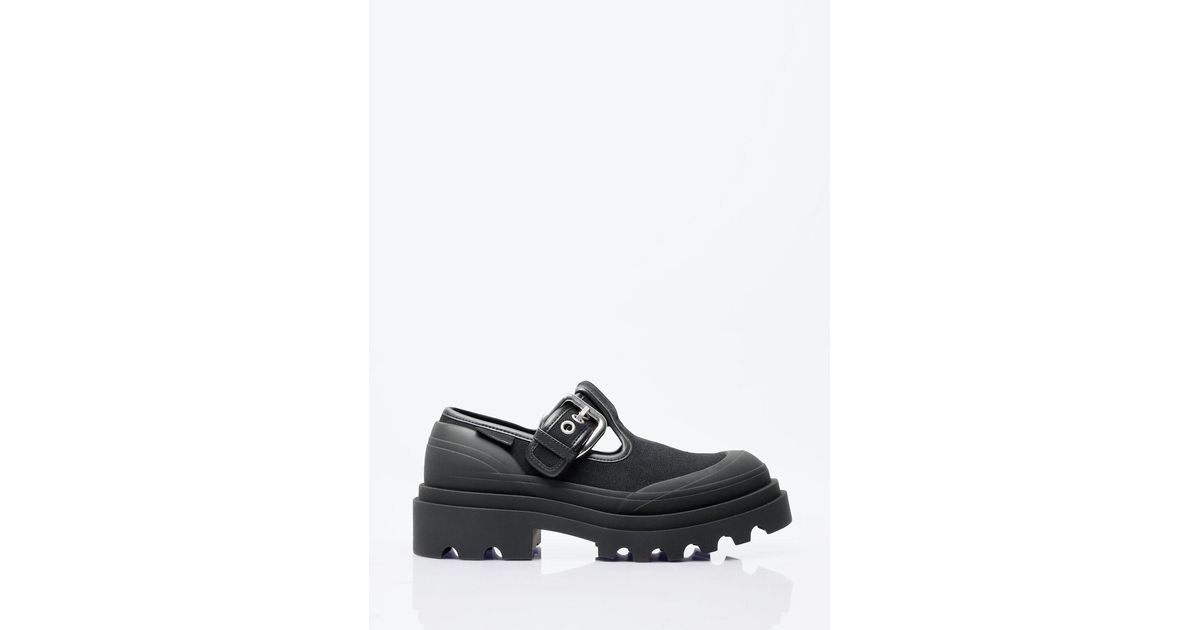 Bottega Veneta Track Platforms in Black | Lyst