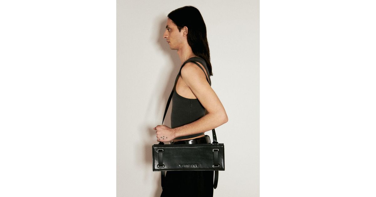 Y. Project Accordion Crossbody Bag in Black for Men | Lyst