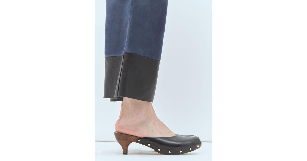 Chloé Judith Clogs in Blue | Lyst