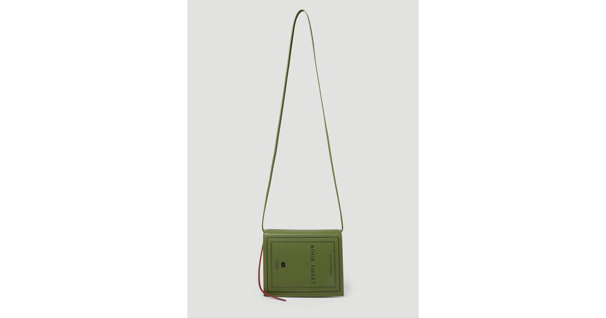 Acne Studios Book Smart Shoulder Bag in Natural | Lyst