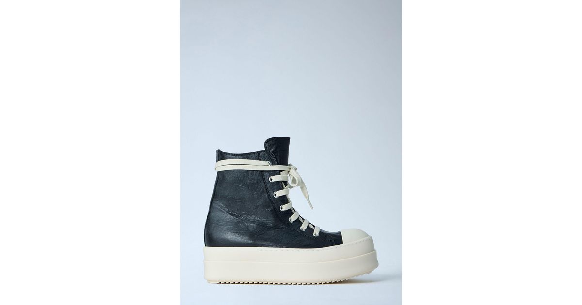 Rick Owens Mega Bumper Boots in Blue | Lyst UK