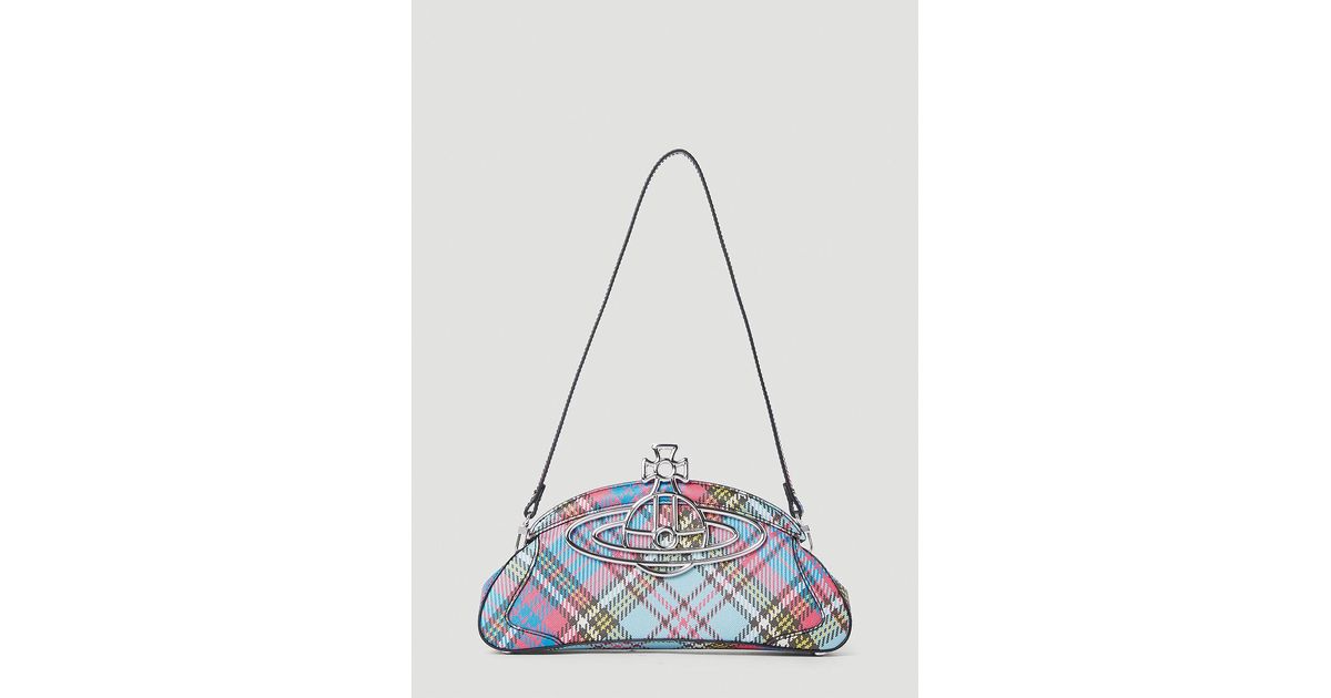 Vivienne Westwood Amber Shoulder Bag in Blue | Lyst Canada