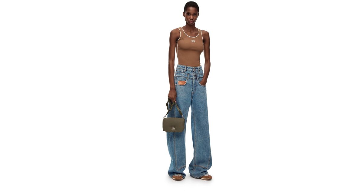 Loewe Luxury High Waisted Jeans In Denim For in Blue | Lyst
