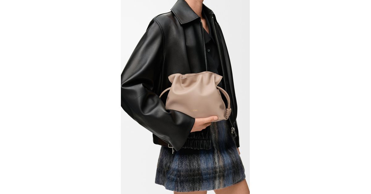 Loewe Mini Flamenco Clutch in Blue | Lyst
