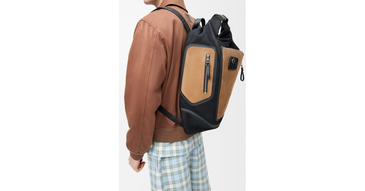 Loewe Flex Roll-Top Backpack for Men | Lyst