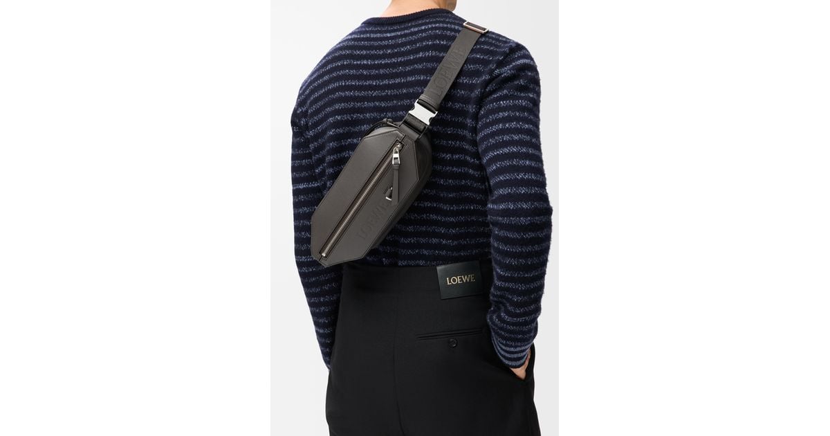 Loewe Convertible Sling in Gray for Men | Lyst