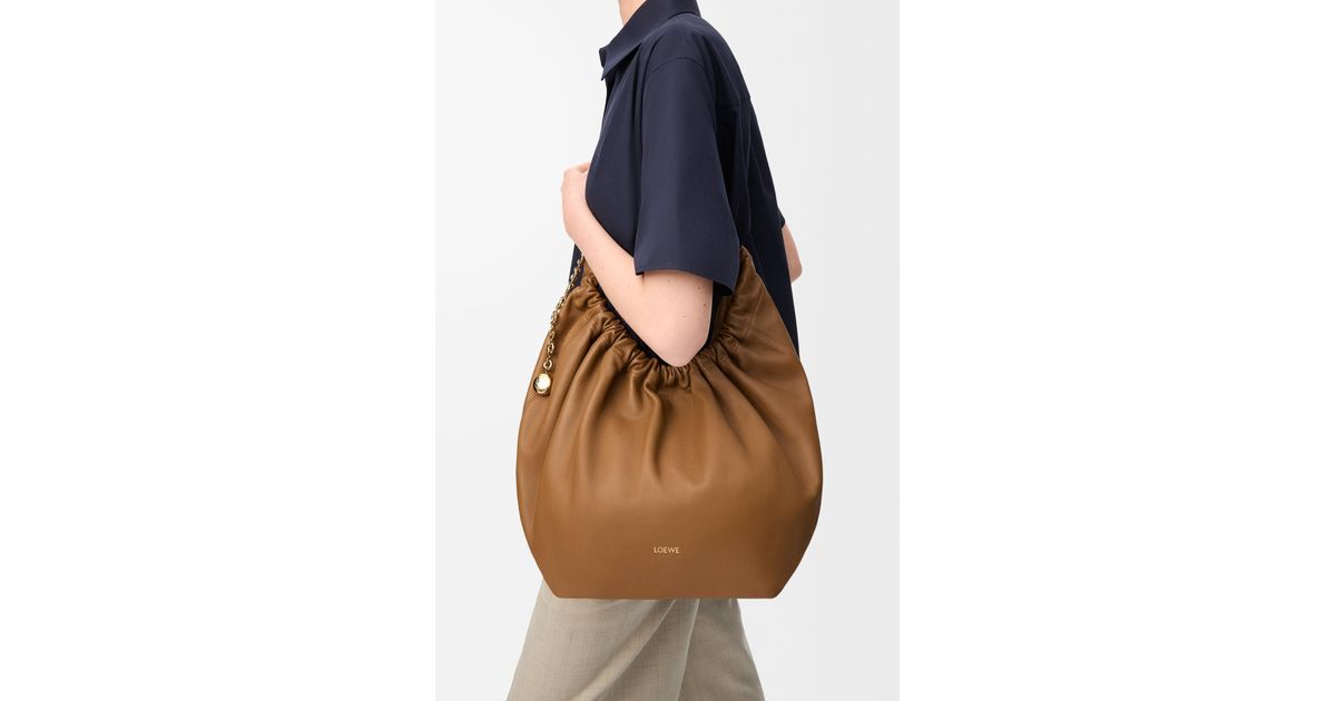 Loewe Medium Squeeze Bag in Blue | Lyst