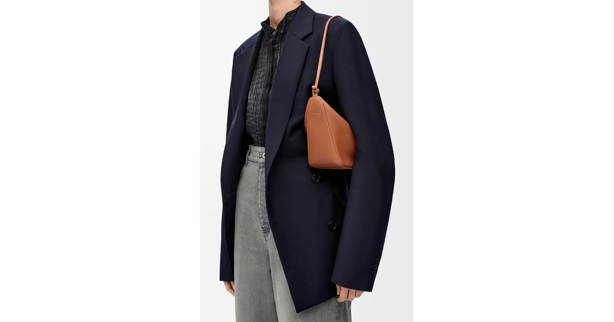 Loewe Mini Hammock Hobo in Blue | Lyst