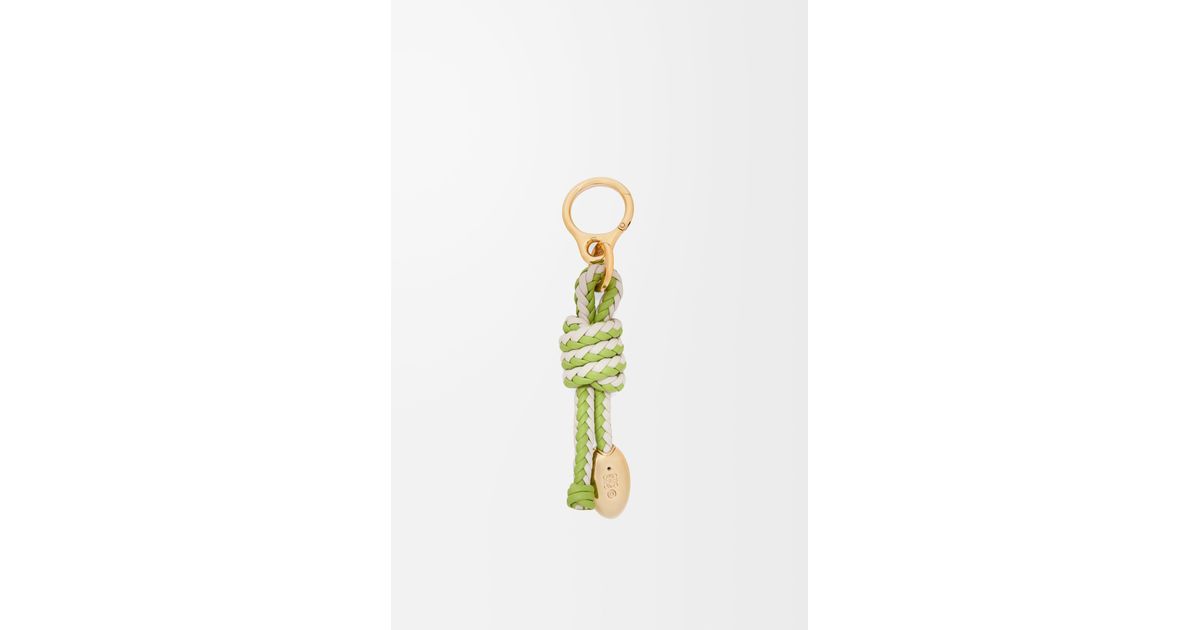 Loewe Luxury Snake Knot Charm In Classic Calfskin in Blue | Lyst