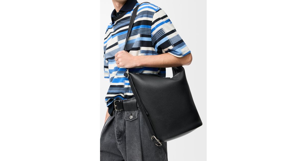 Loewe Loop Bucket in Black for Men | Lyst