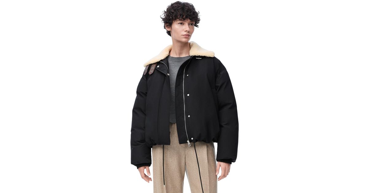 Loewe Luxury Puffer Jacket in Black | Lyst